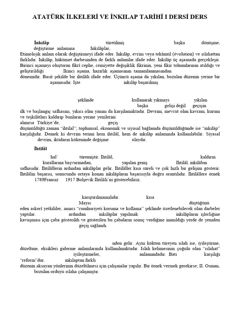 Tarih Guz - Vize - Calisma - Notu (1) - 241116 - 234757 | PDF
