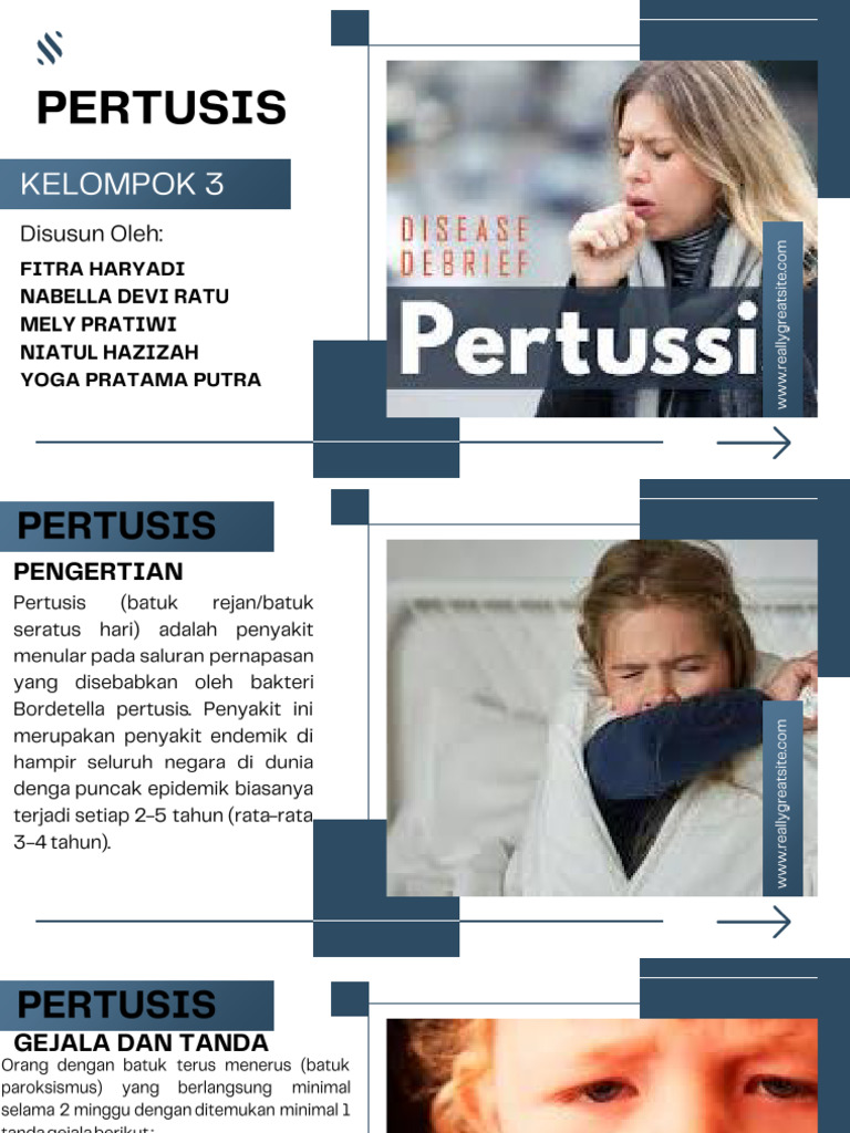 KLB PERTUSIS KELOMPOK 3 | PDF