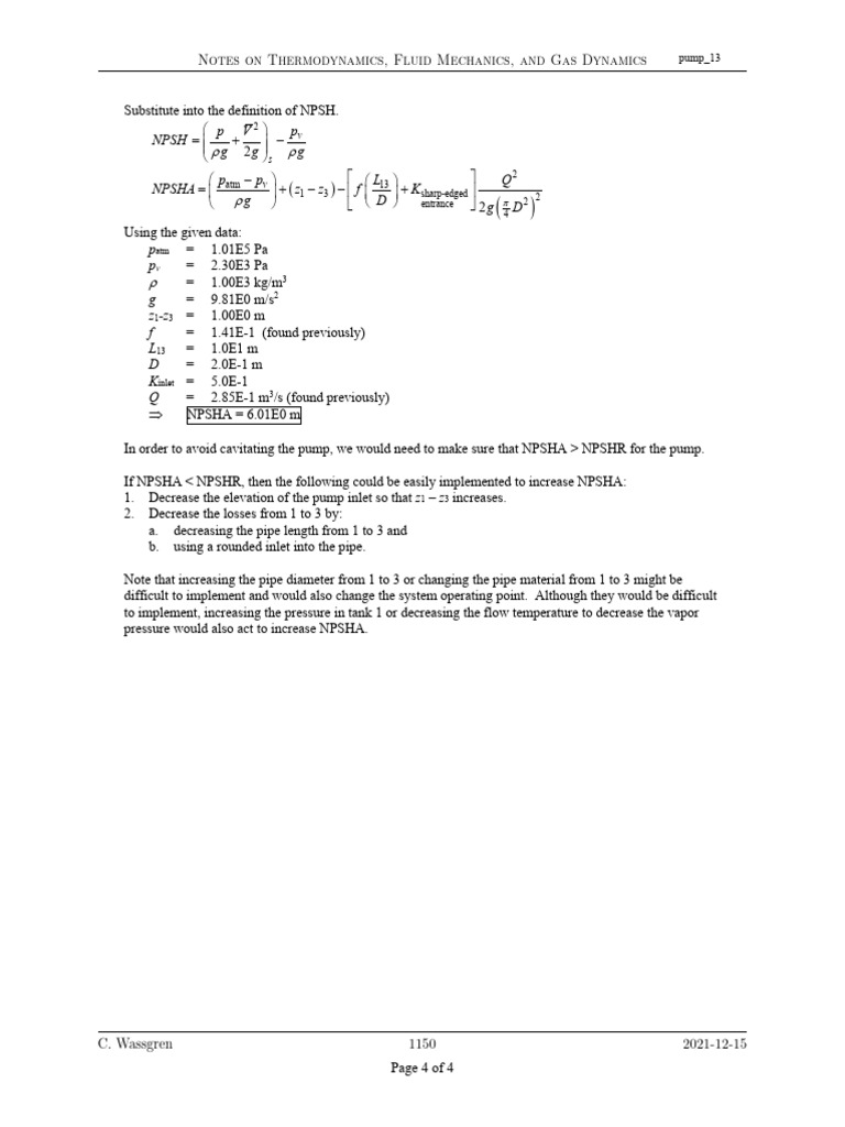 Pumps OperatingPoint Reading-15 | PDF