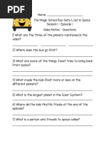 Planetary Fact Sheet - Metric - NASA | PDF | Apsis | Planets
