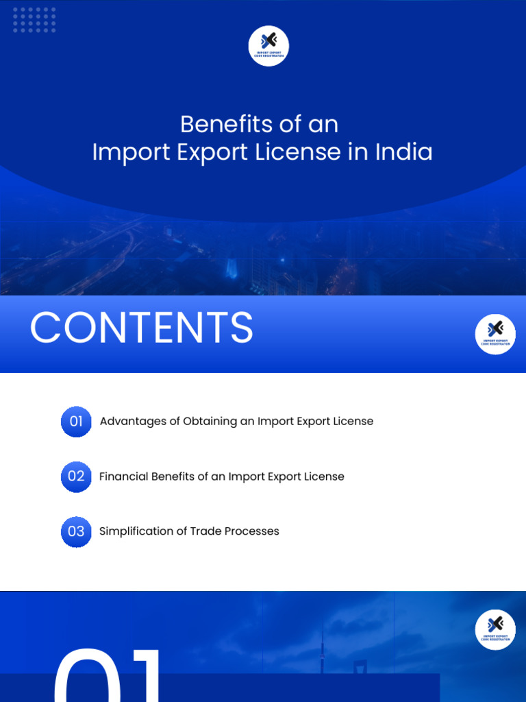 Import Export License Benefits in India | PDF | Taxes | Exports