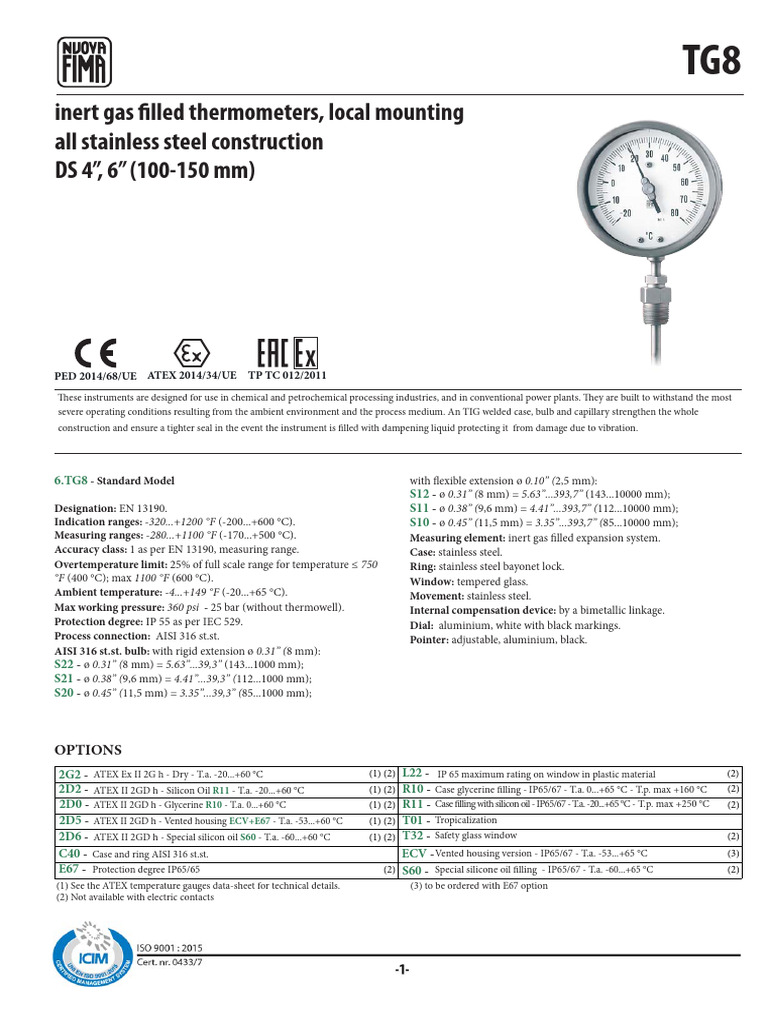 Data Sheet TGD DN100-150 @en | PDF | Mechanical Engineering | Materials