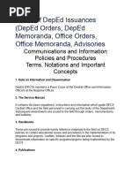 DO - 240 - s2024 - POLICY ISSUANCE AND CORRESPONDENCE MANUAL | PDF ...