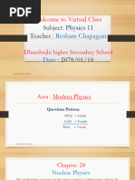 NYS Regents Physics Reference Tables | PDF | Quark | Electronvolt