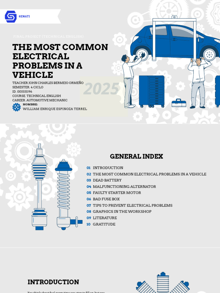 The Most Common Electrical Problems in A Vehicle | PDF | Fuse ...