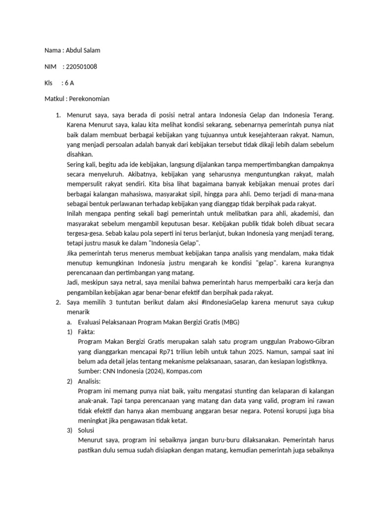 Kebijakan Fiskal dan Moneter di Indonesia | PDF