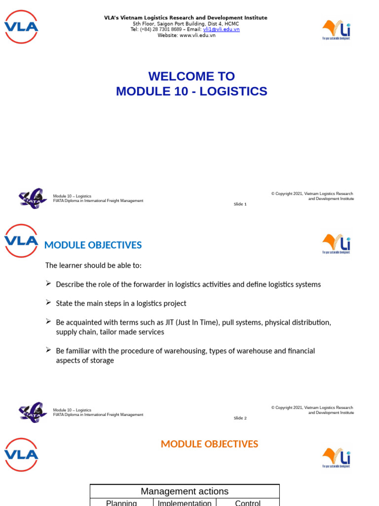 6. Present M10 Logistics | PDF | Logistics | Supply Chain Management