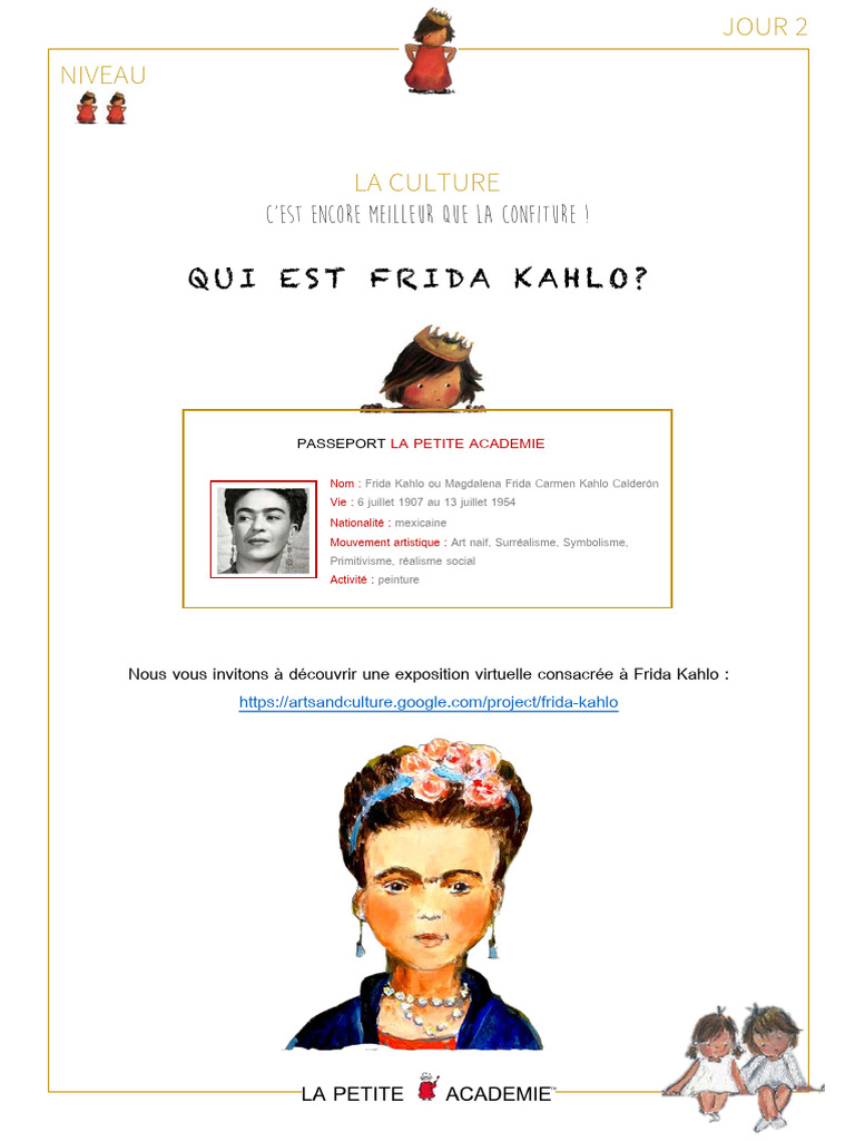 Frida Kahlo Jour 2 | PDF | Arts