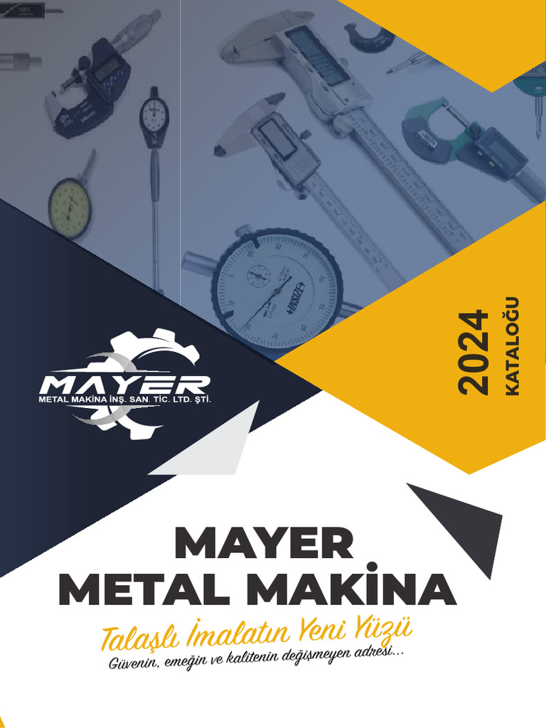 2024 Mayer Makina Katalog | PDF