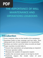 Machine Log Book Template | PDF