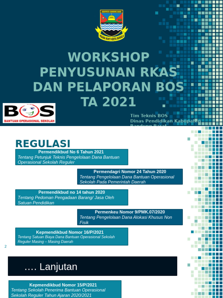 Alur Pelaporan BOS 2021 | PDF