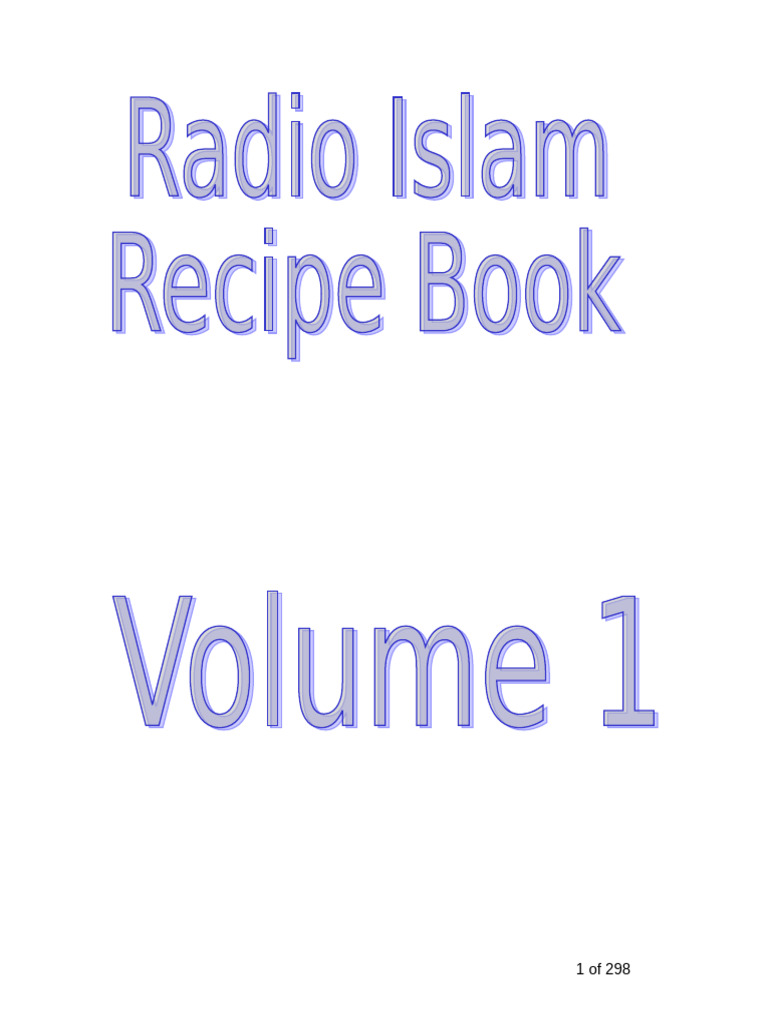 Radio Islam Chicken Recipes Collection | PDF | Desserts | Curry