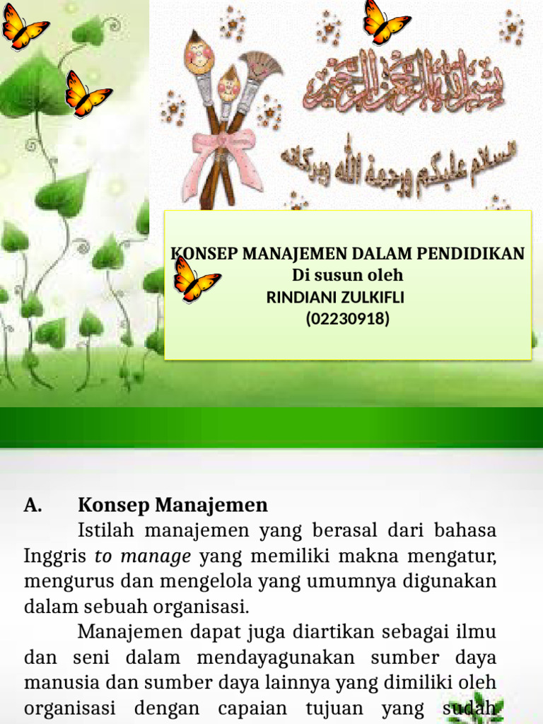 Konsep Manajemen Dalam Pendidikan Pdf