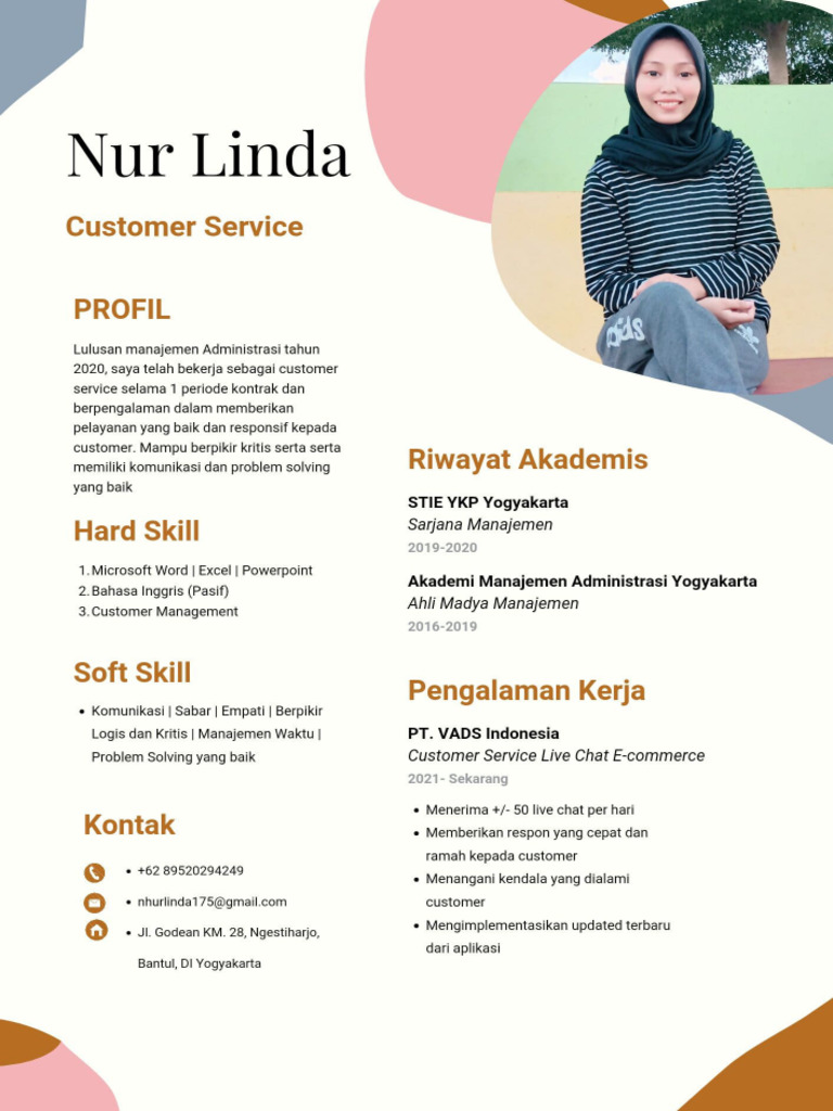 CV - Nur Linda | PDF