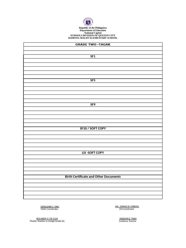 Checking of Form Reseta 2 | PDF