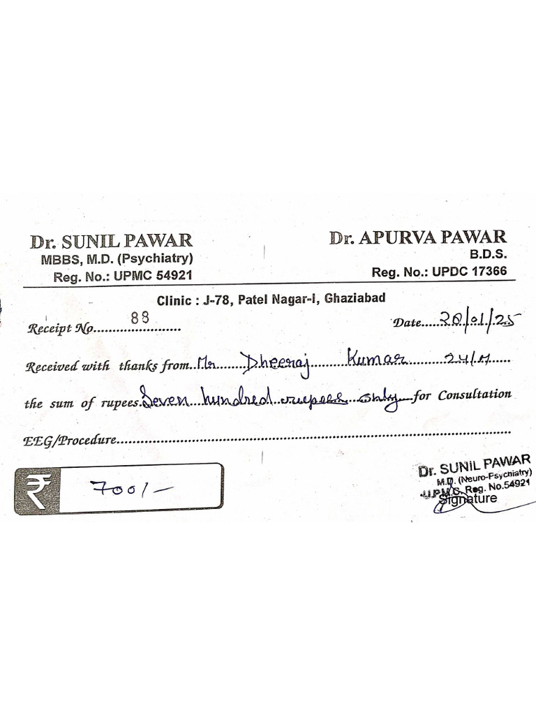 Consultation Fee | PDF