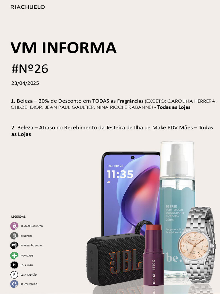 Riachuelo VM Informa n26 24.04 | PDF