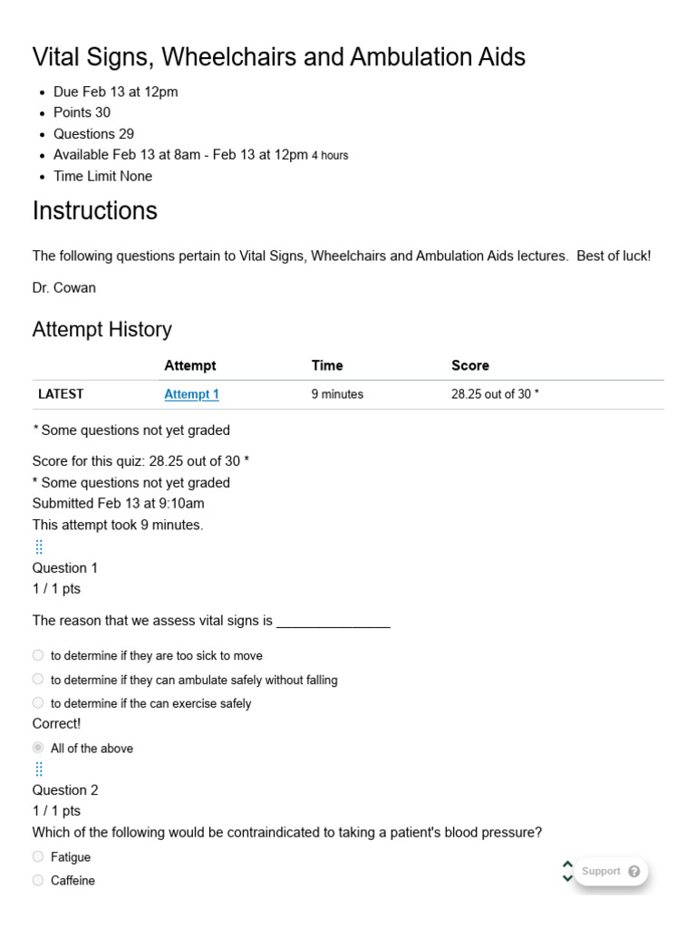 Vital Signs, Wheelchairs and Ambulation Aids_ 202510 PT 6300 02 ...
