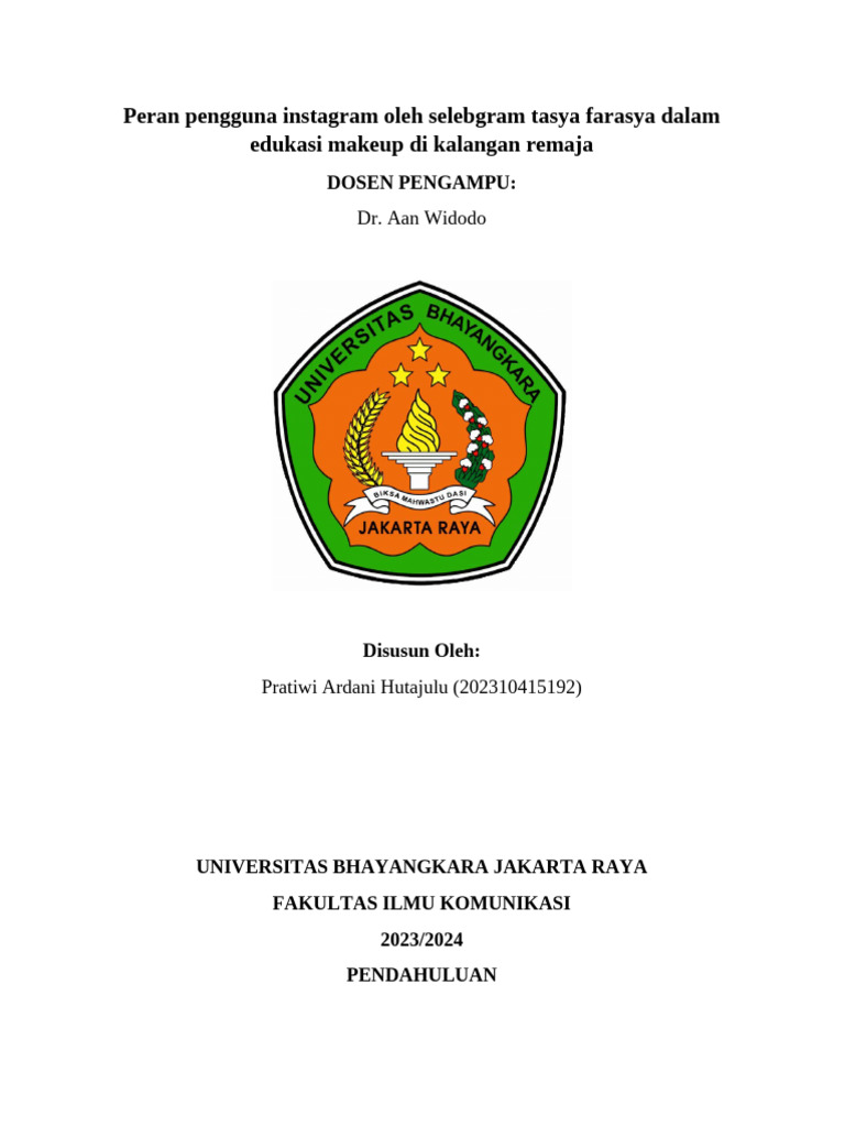 UTS Metode Penelitian Kualitatif | PDF