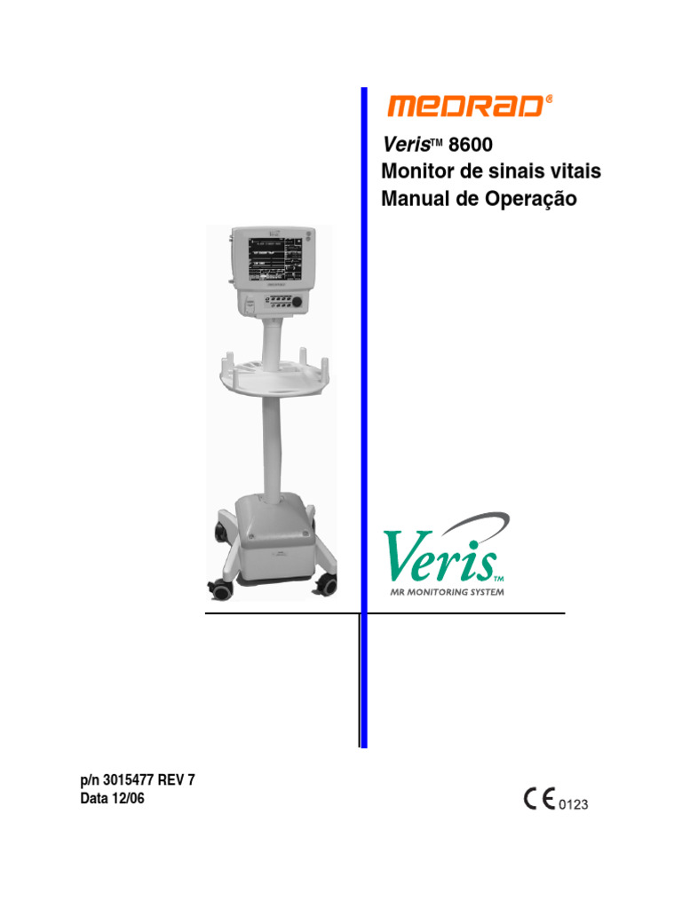 MedRad - Veris 8600 - Manual Do Usuário | PDF | Frequência cardíaca ...