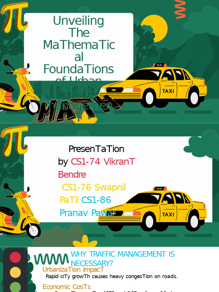 Unveiling The Mathematic Al Foundations of Urban Traffic Managemen T ...
