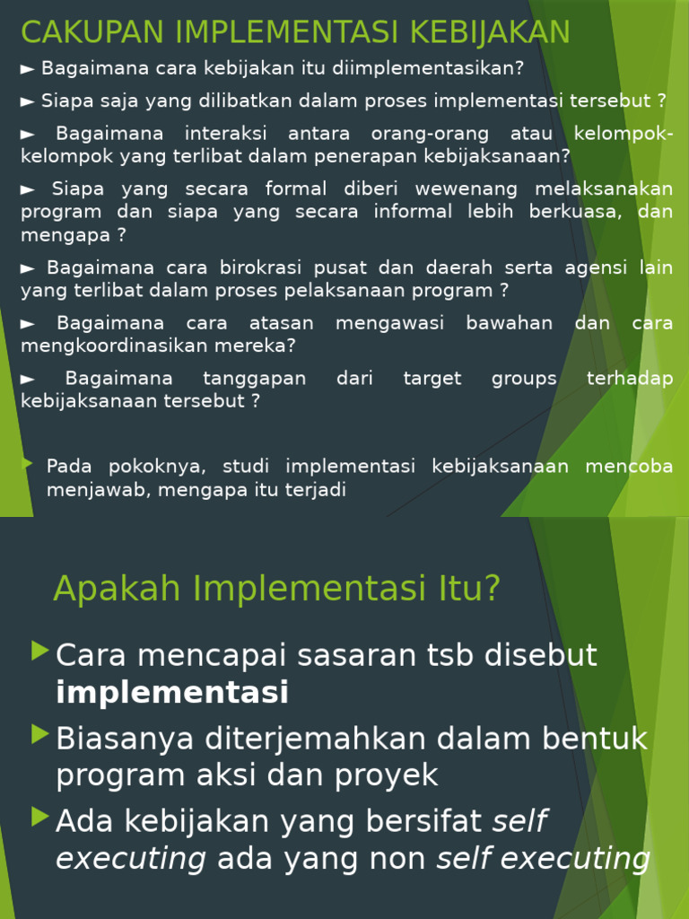Materi 1 Impl. Ev Kebj. Publik | PDF