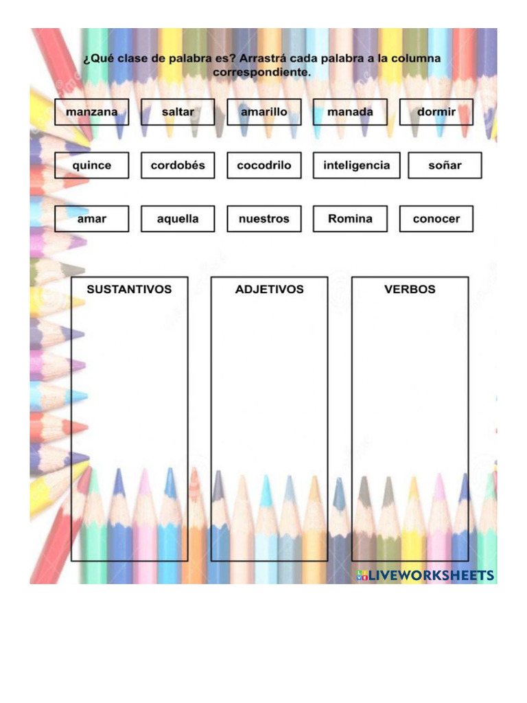 5 Sust. adj y verbos | PDF