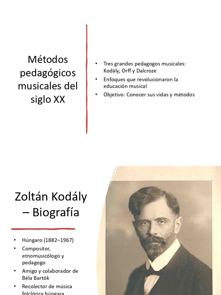 Metodos Kodaly Orff Dalcroze | PDF