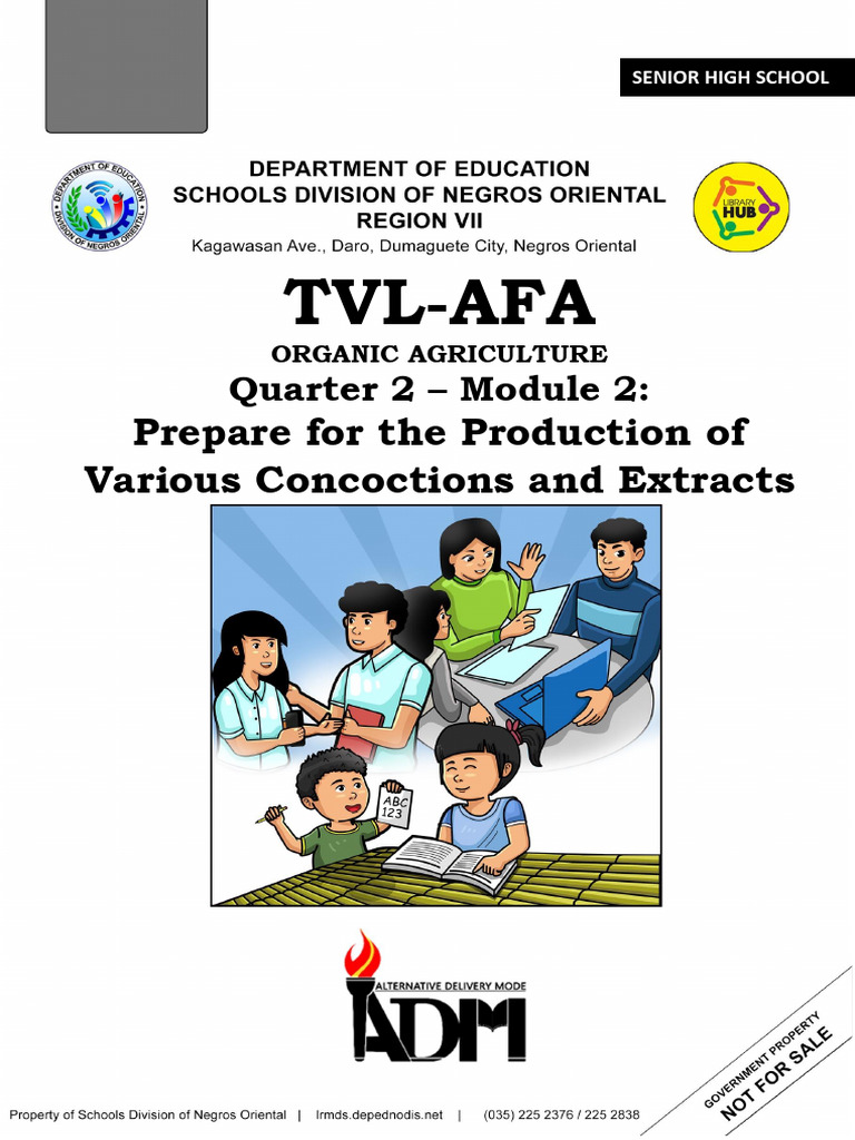 Organic Agriculture Q2W2 | PDF | Disinfectant | Hygiene