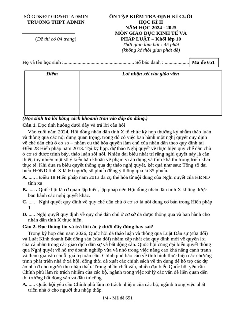 De 651 | PDF