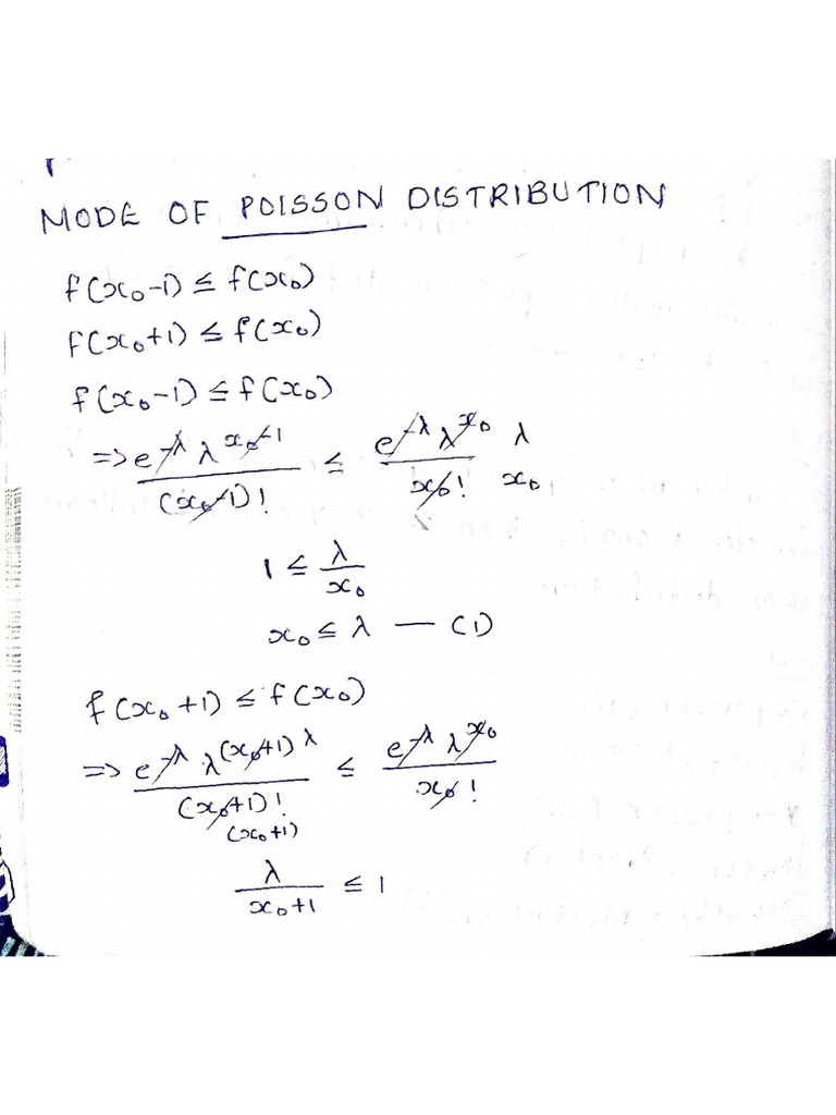 PDFReader - Mode and Fitting of Poisson-1 | PDF