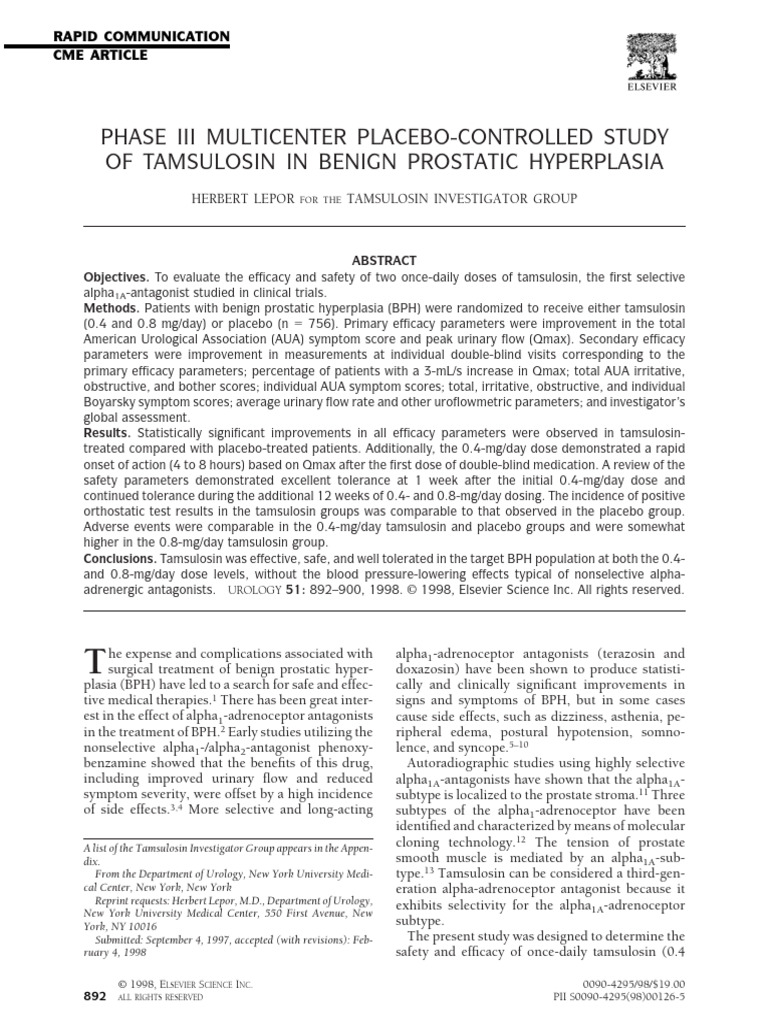 Clinical Research Paper Work | PDF | Urinary System | Blood Pressure