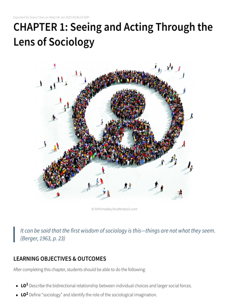 Chapter 1_ Seeing and Acting Through the Lens of Sociology _ Top Hat ...