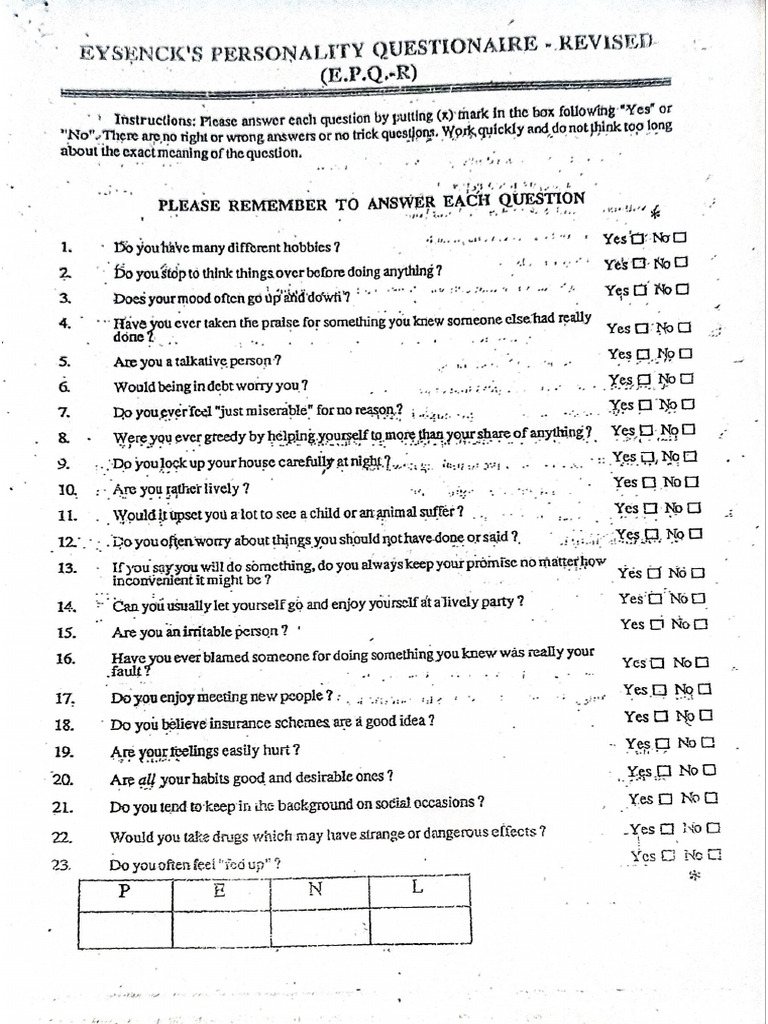 Psy Practical 3 | PDF