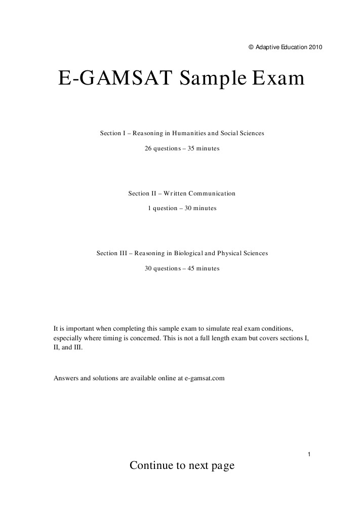 Free Practice Test | PDF