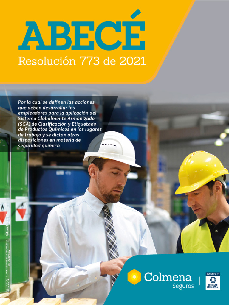 ABECE Resolución 773 de 2021 | PDF | Pesticida | Carcinógeno