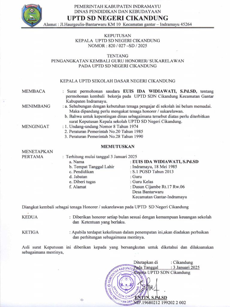 BerkasBu Euis-8 | PDF