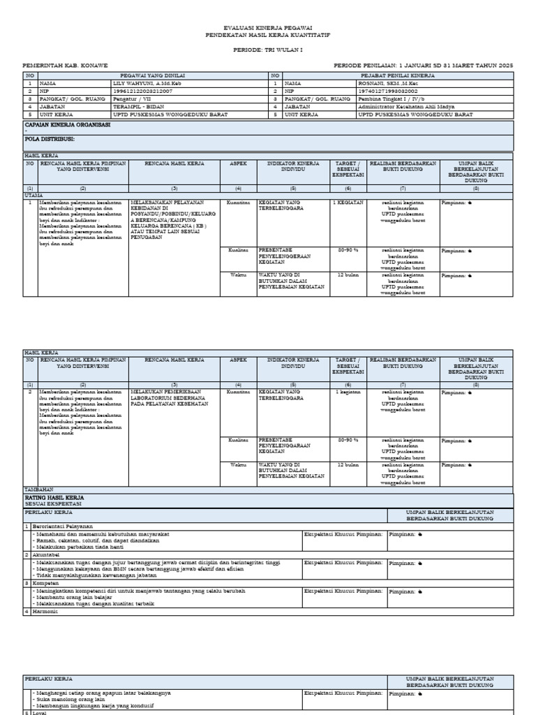 Ekinerja Awal 2025 | PDF