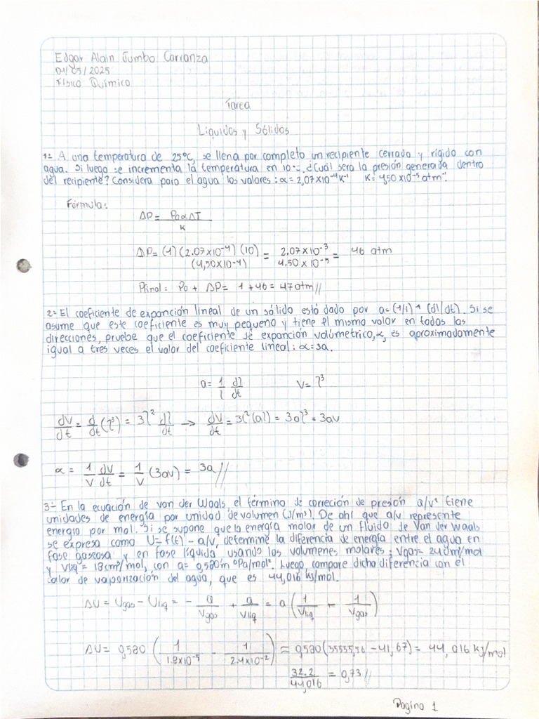 Tarea #2 FQ | PDF