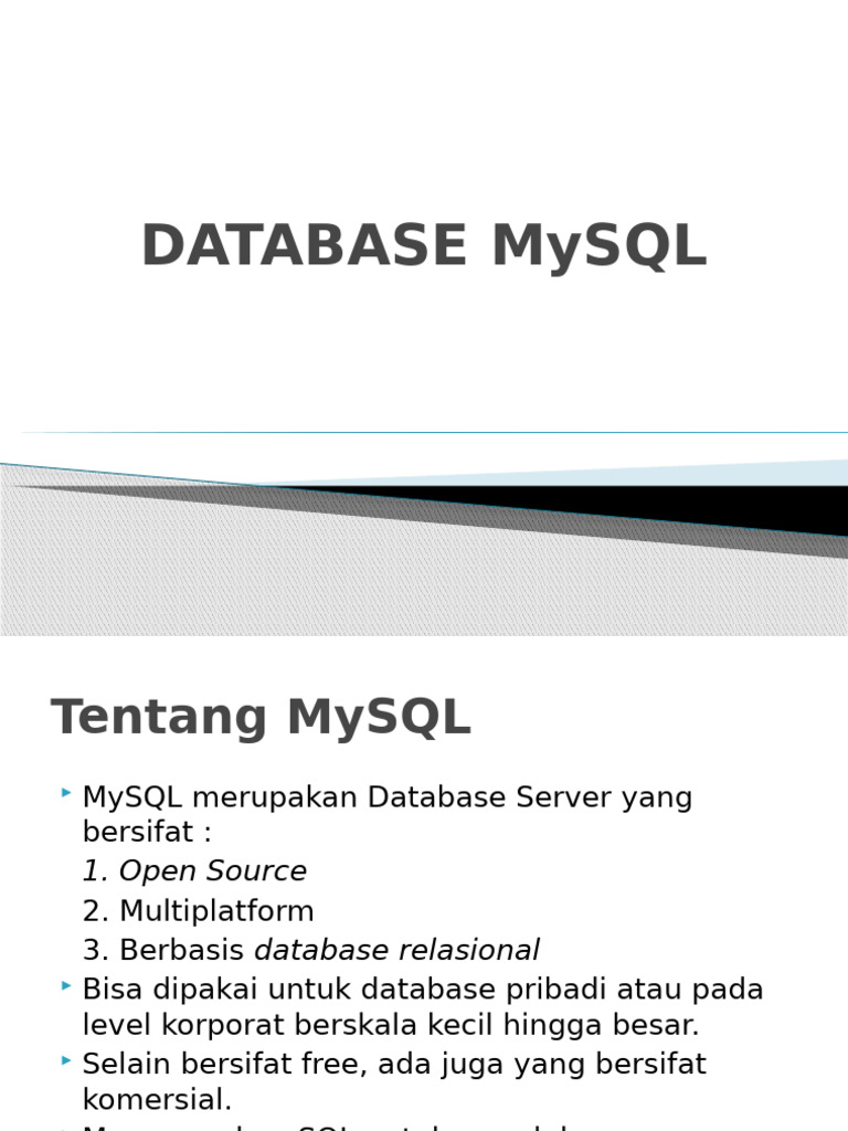 Membangun Database | PDF