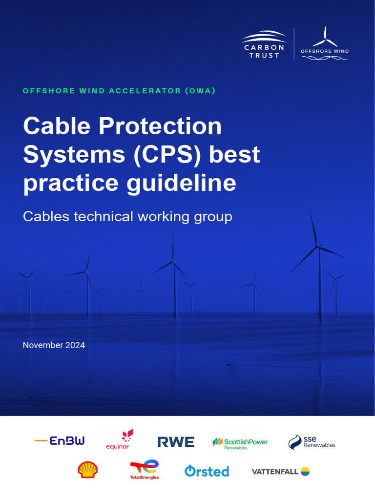 Offshore Wind Cable Protection Guidelines | PDF | Corrosion