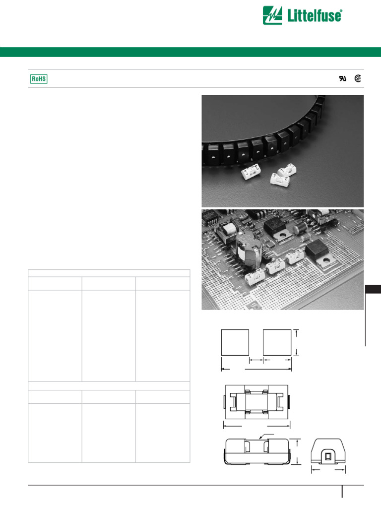 SMF OMNI-BLOK® Fuse Block Molded Base Type 154 Series - Datasheet | PDF ...