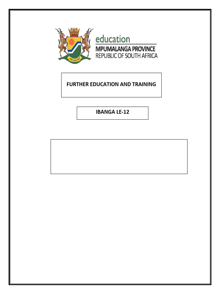 IsiZulu HL P1 GRADE 12 MASINGANA 2025 QP | PDF