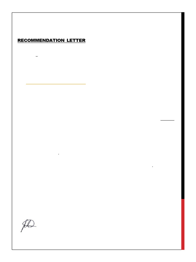 Recommendation for Majid Guessous | PDF