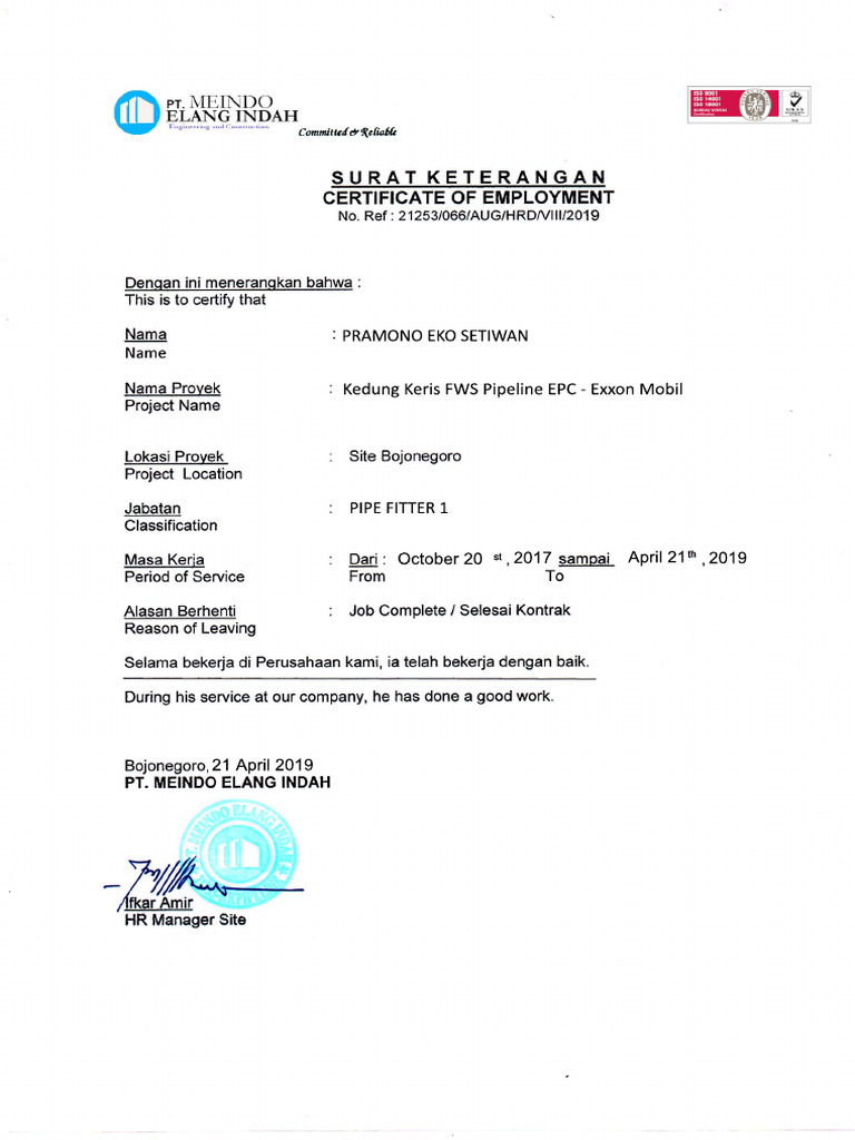 PT Meindo | PDF