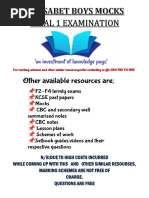 KCSE Kiswahili Paper 1 Predictions 2025 | PDF