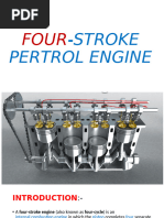 Four-Stroke Engine Basics | PDF | Internal Combustion Engine | Engineering