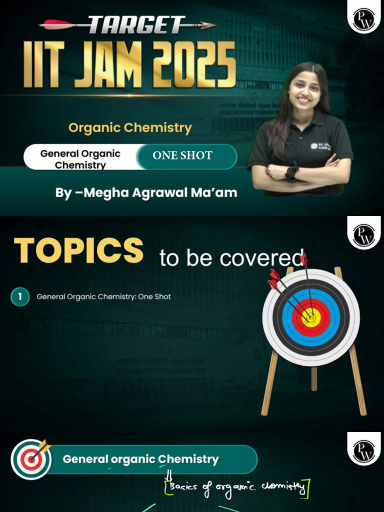 GOC _ Class Notes __ Target IIT JAM 2025 | PDF