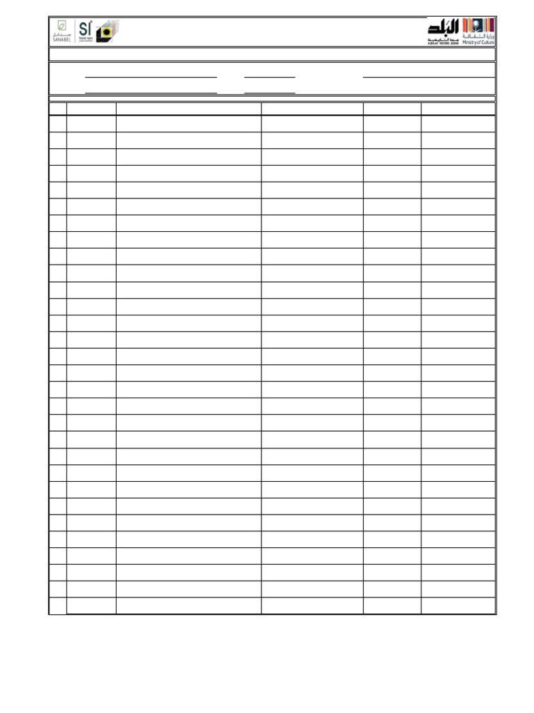 Tool Box Talks Attendance sheet | PDF