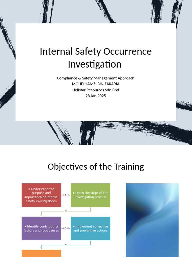 Internal Safety Investigation Training Guide | PDF | Flight Recorder ...